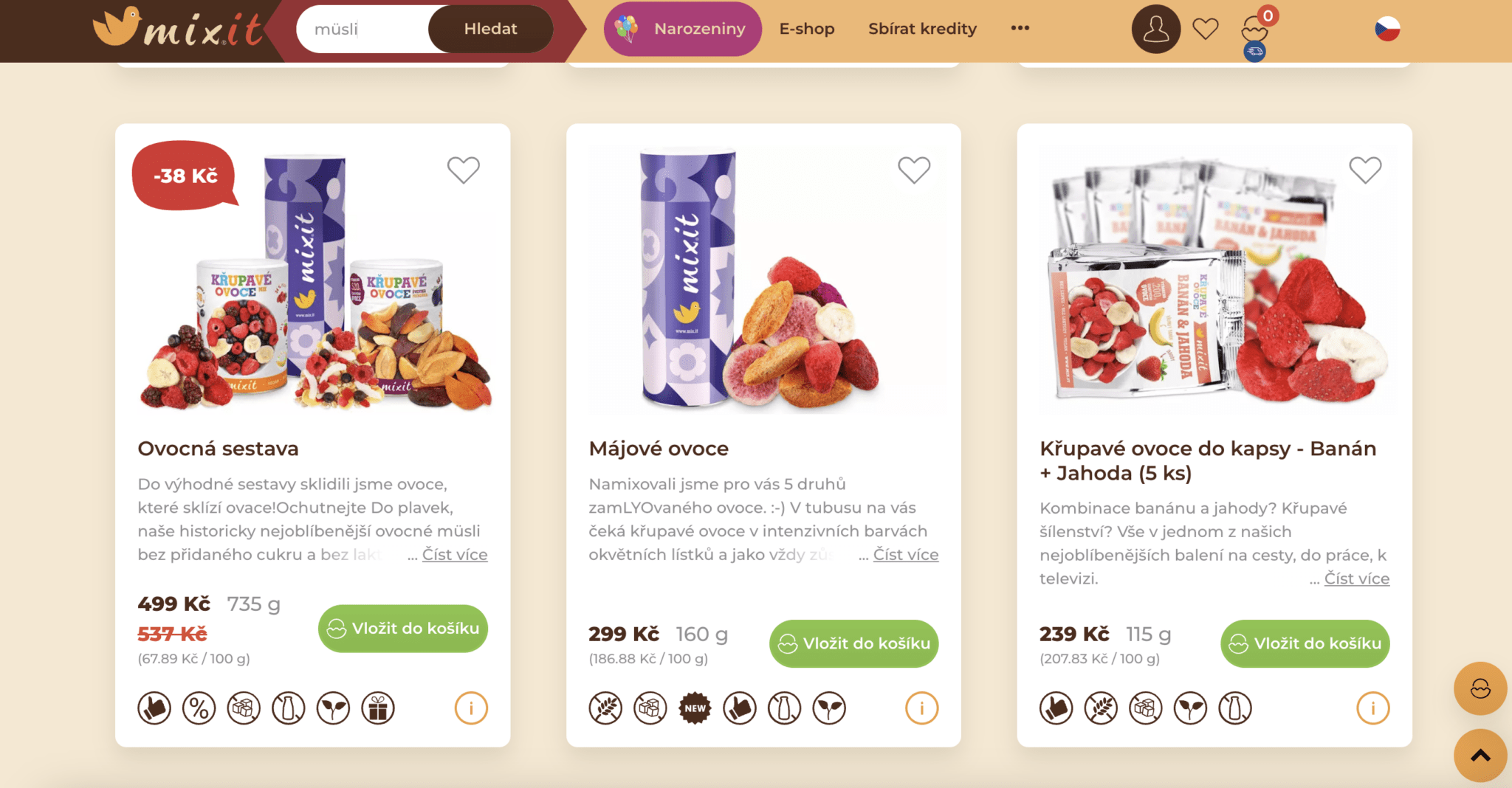Mixit – prodejny, slevový kód, nabídka - MZ.cz